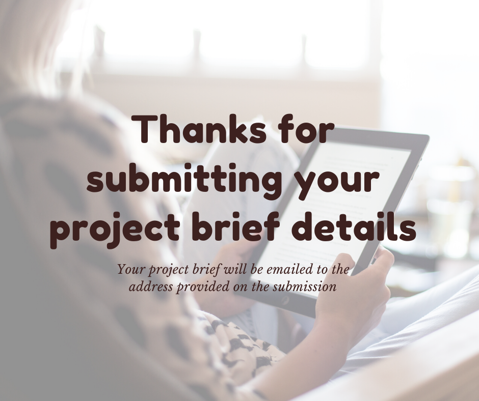 Thanks for submitting your project brief details